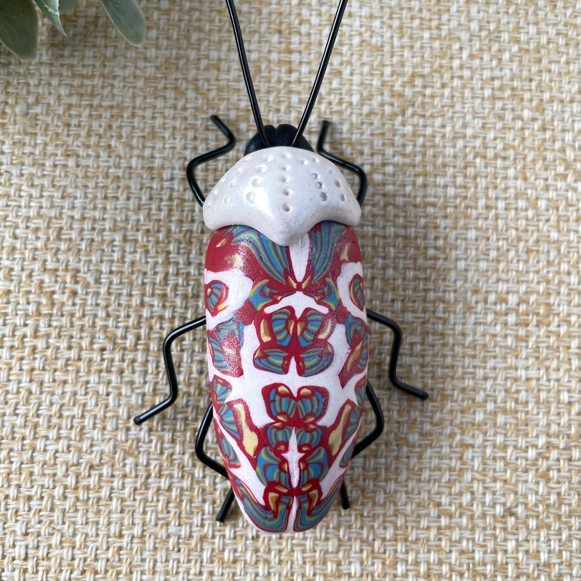 Bug Sculpture, Beetle Sculpture, Insect Sculpture, Whimsical, Colorful ...