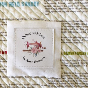 Personalized Quilt Labels, Quilt Labels, Quilt Tools Labels, Custom ...