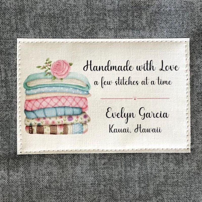 Personalized Quilt Labels - Etsy