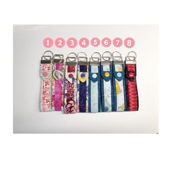 Fabric Keychains - Etsy