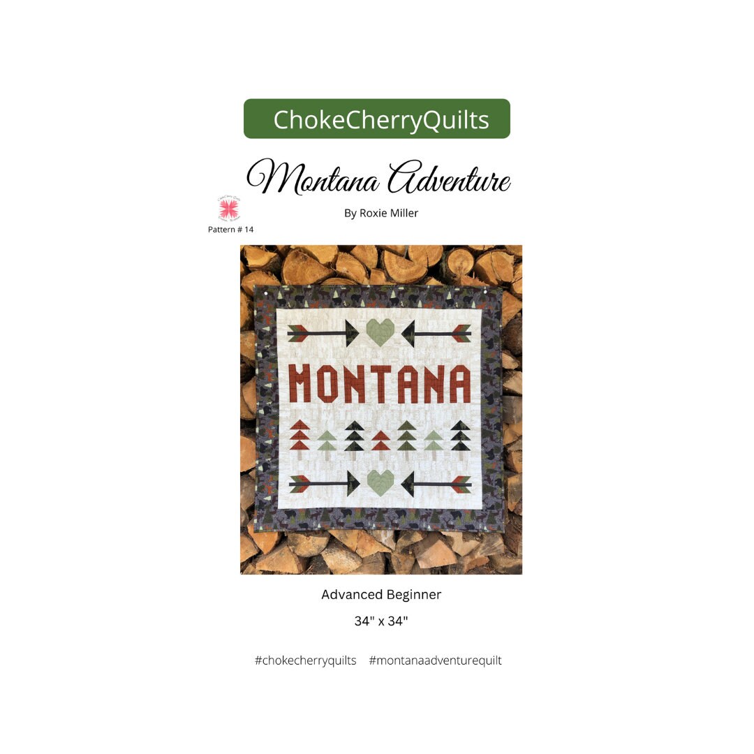 Montana Adventure Quilt Pattern, 34" Wall Hanging (PDF Pattern ...