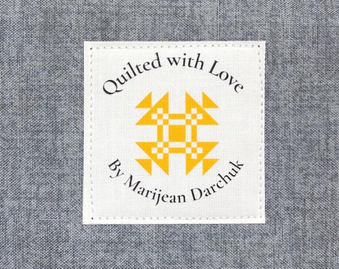 Made With Love and Prayer. These Inspirational Quilt Labels Are Made on ...