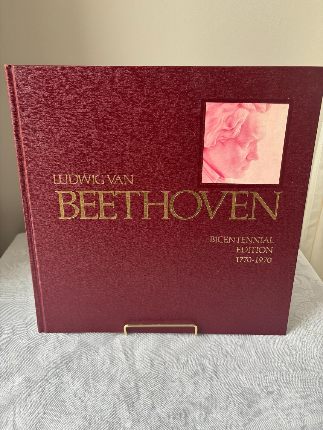 Vintage Beethoven Bicentennial Coffee Table Book: Oversized Illustrated ...