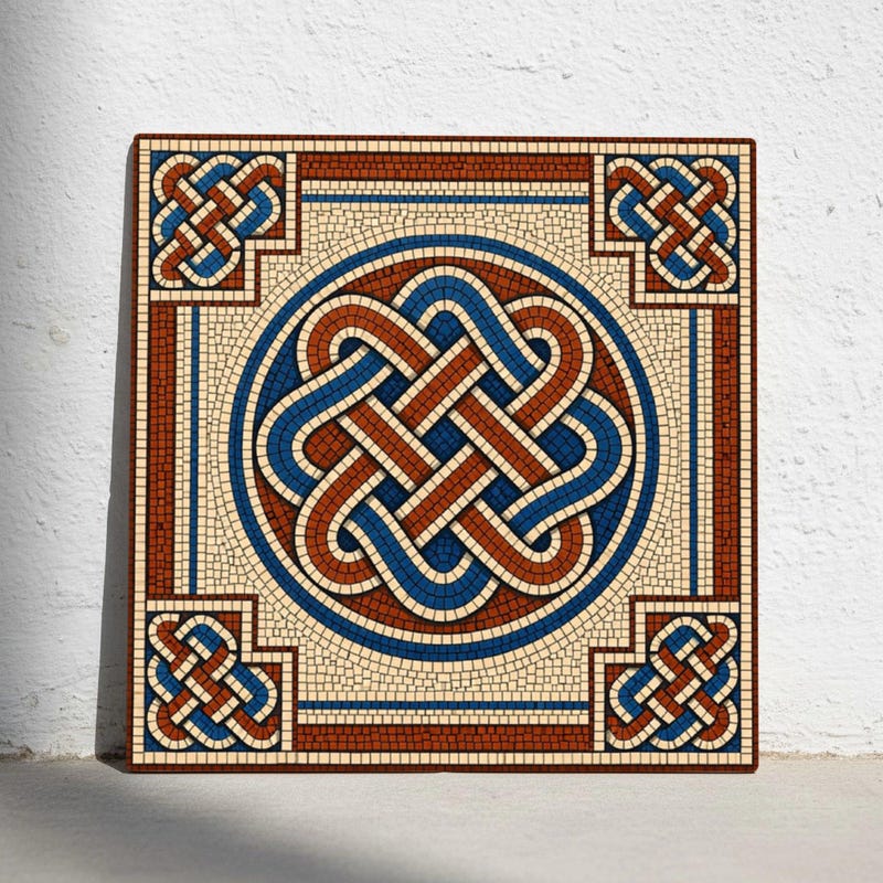 Celtic Ceramic Tile - Etsy