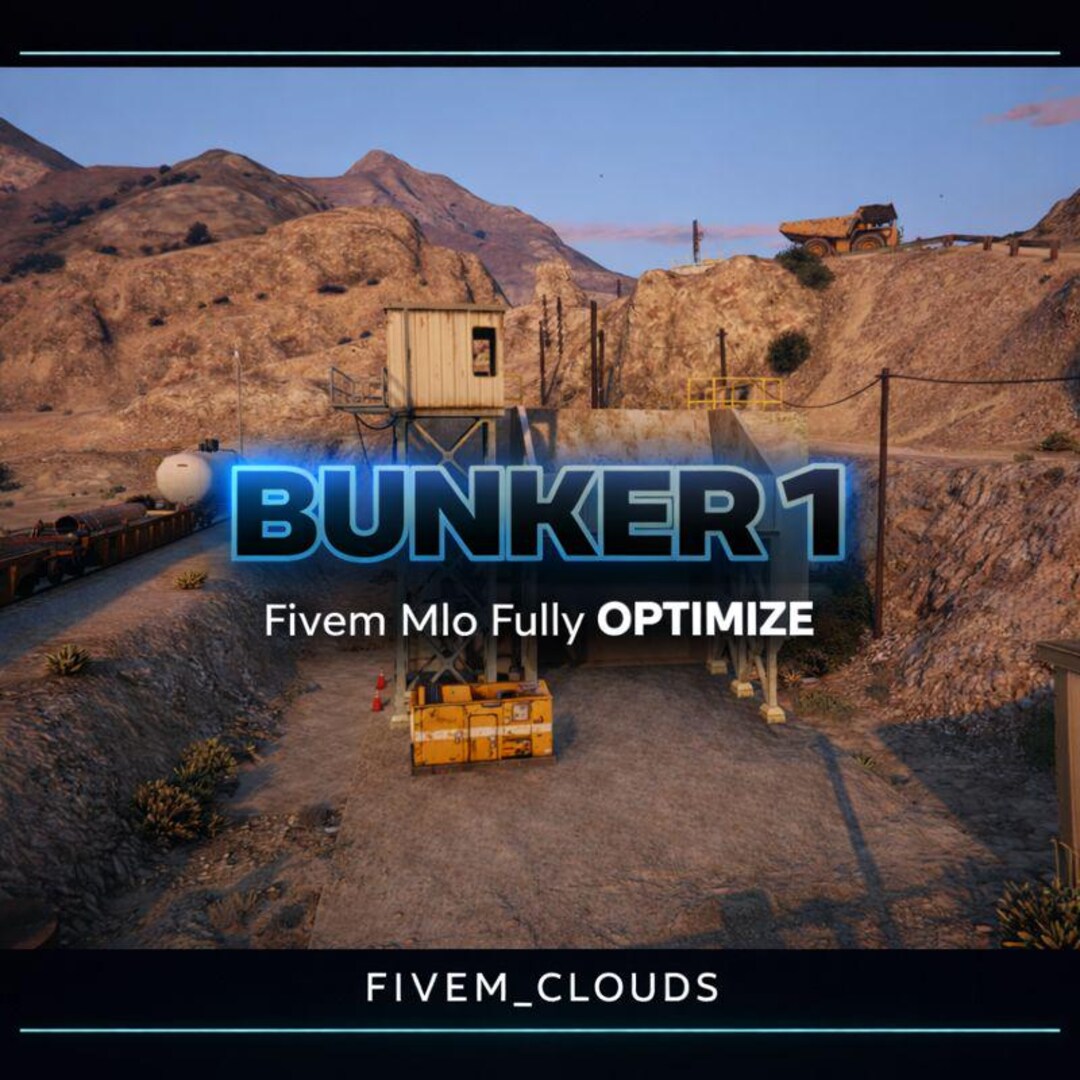 Fivem Bunker 1 MLO | Optimized Server Map - Etsy