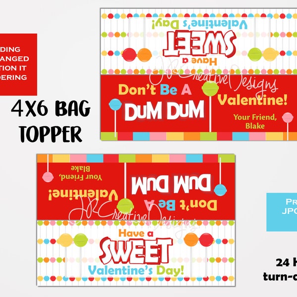 Dum Dums - Etsy