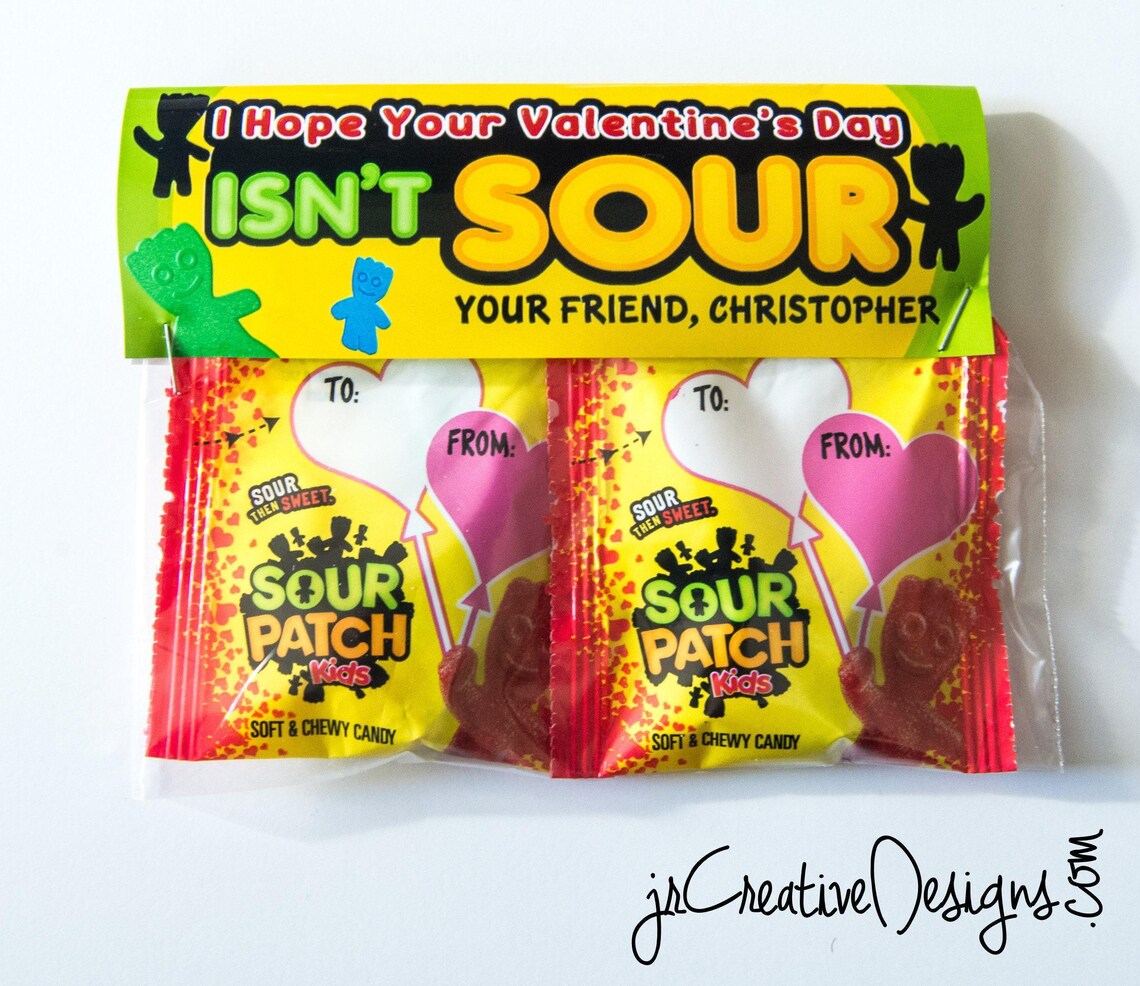 Sour Patch Kids Valentine's Cards Valentine's Sour Patch Kids ...
