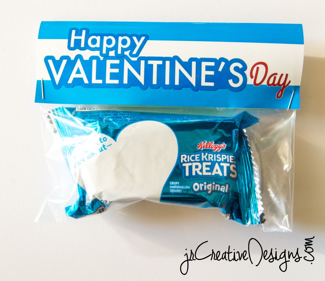 Rice Krispy Treats Valentines Cards Rice Krispies Valentine Card ...