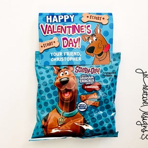 Scooby Doo Valentines Day Cards Printable Scooby Snacks Valentines Day ...