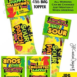 Sour Patch Kids Valentine Printable Card Sour Patch Kids Valentine Card ...