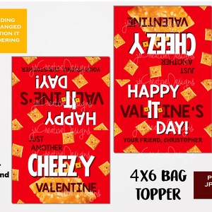 Cheez Its Valentines Day Cards Printable Cheez It Valentines Day Bag ...