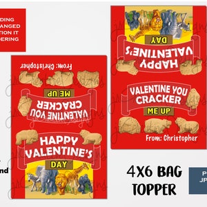 Animal Crackers Valentines Day Cards Printable Barnum's Animal Crackers ...