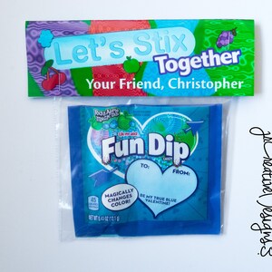 Fun Dip Valentine Card Printable Fun Dip Valentine Printable Card Kid ...