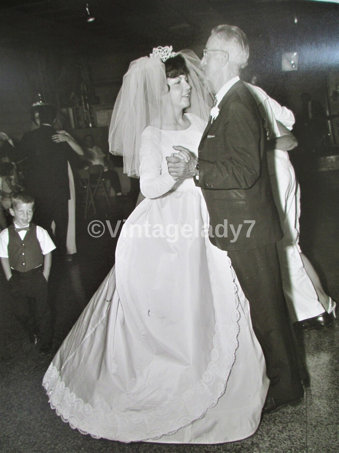 Vintage Photo 1966 Bride and Father Dancing Archive of PHOTOGRAPHER One ...