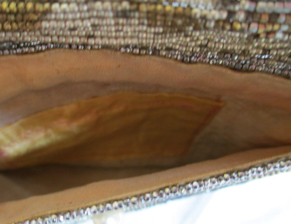 Antique Victorian Steel Beaded Sorority Greek Purse Handbag - Etsy