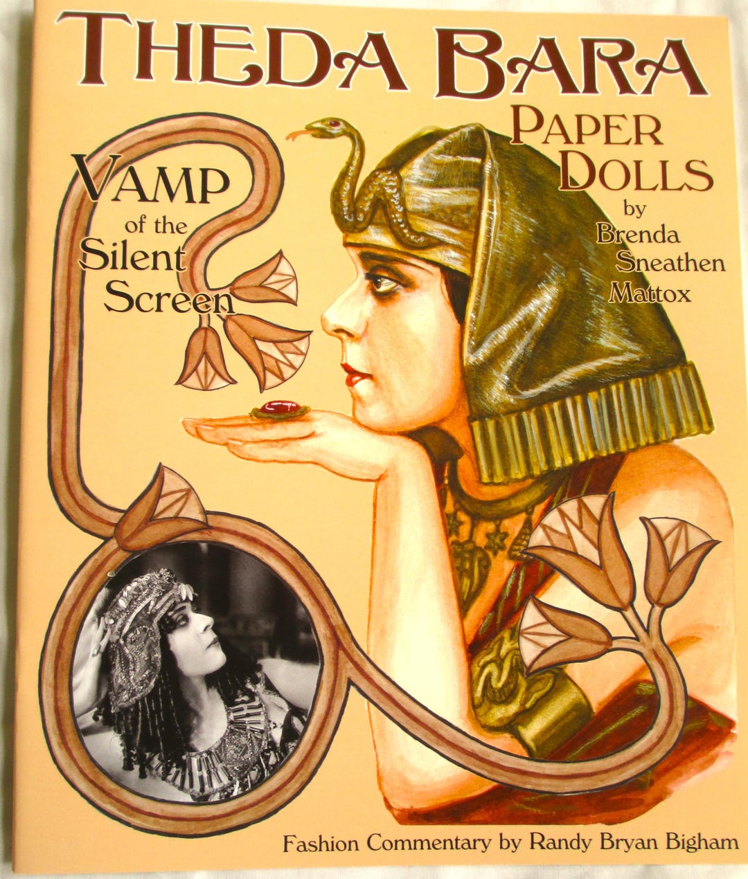 Theda Bara Paper Dolls Vamp of the Silent Screen W/ 15 Gorgeous ...