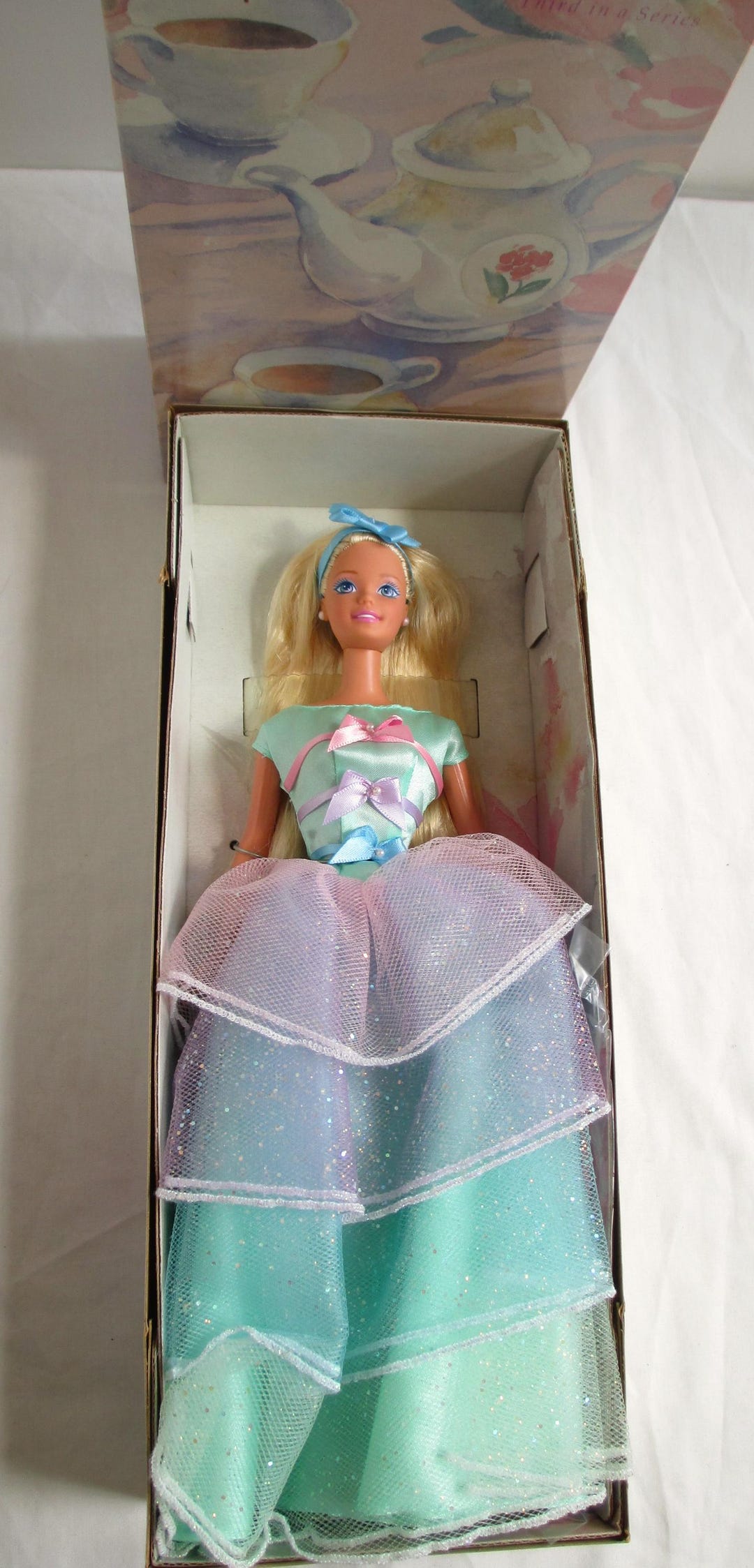 Barbie Doll Spring Tea Party Barbie Doll Special Edition Mattel Brand ...