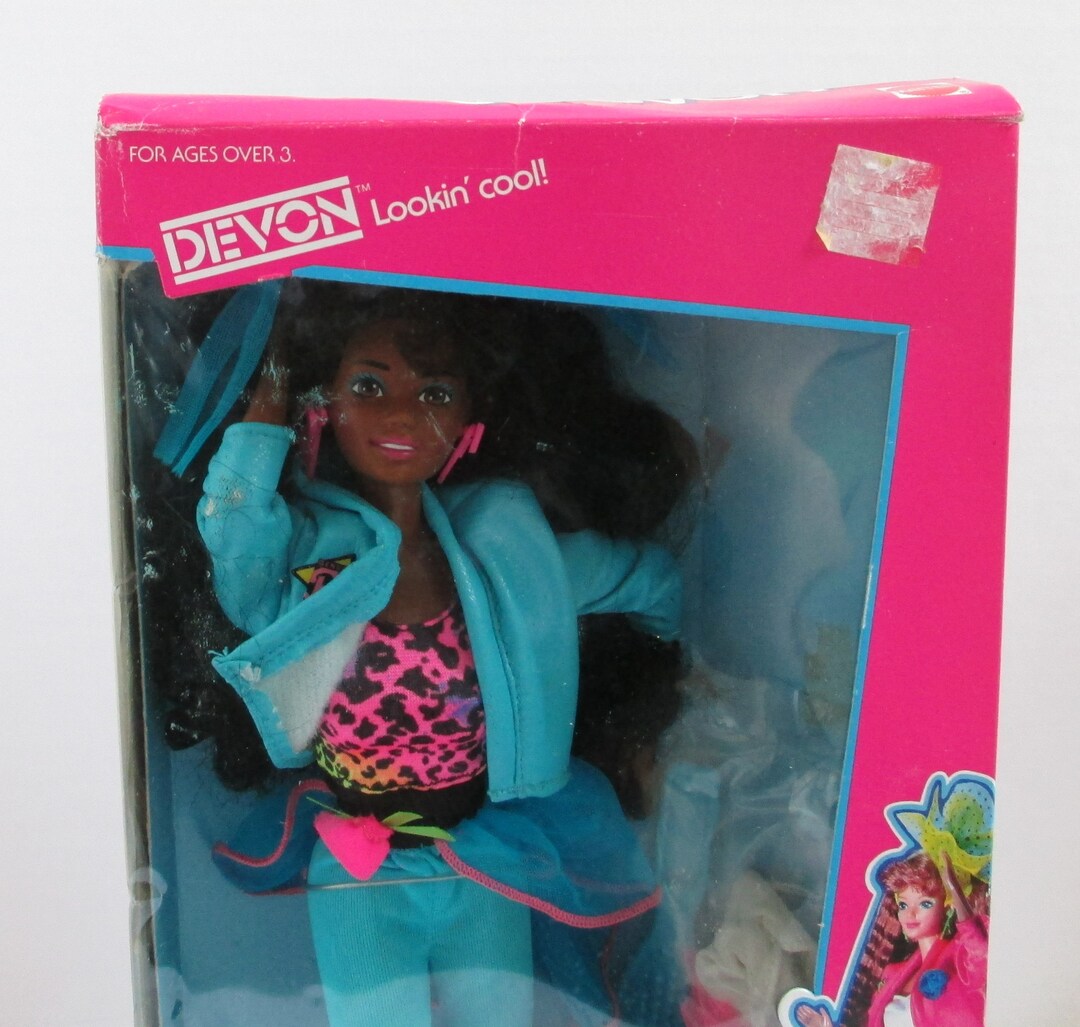 Barbie Doll 1989 Barbie Dance Club Devon in Original Box Mattel 2003 ...