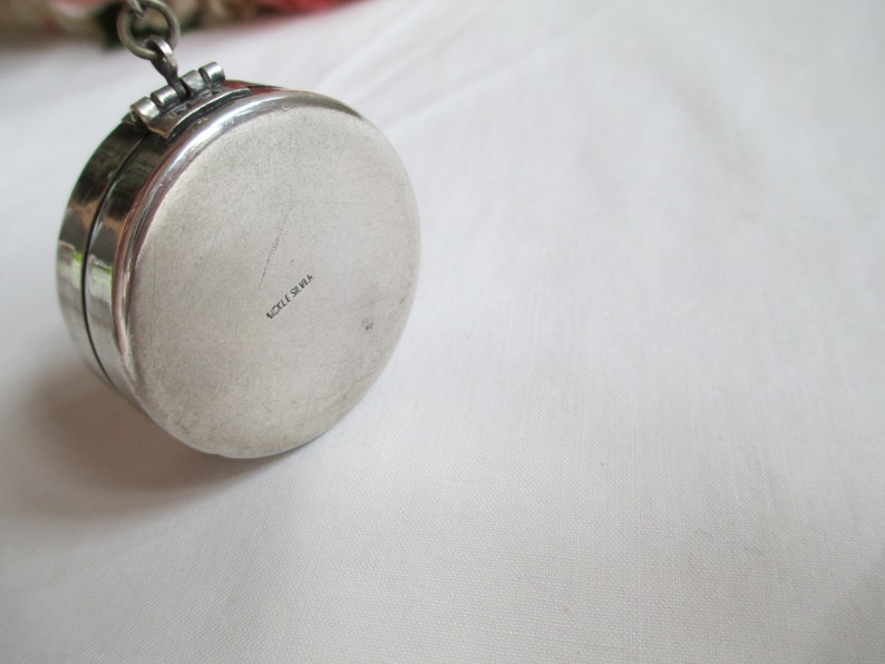 Vintage Compact 1920s German Silver Compact Powder and Mirror | Etsy