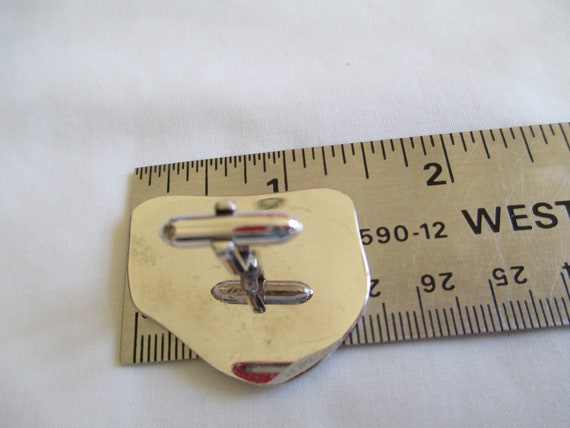 Swank RARE Original Enamel Cheetah Whimsy Cufflinks… - Gem