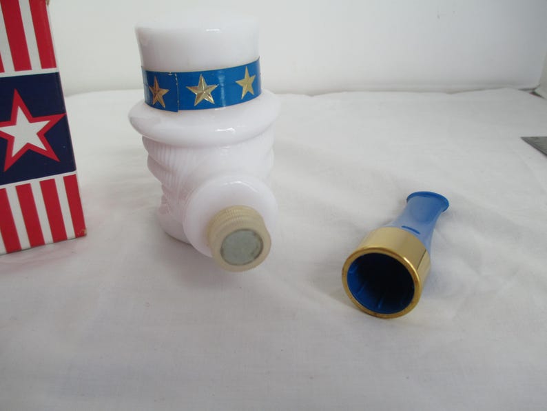 Avon Vintage Uncle Sam Cologne Bottle Pipe Shaped Bottle, With Deep ...