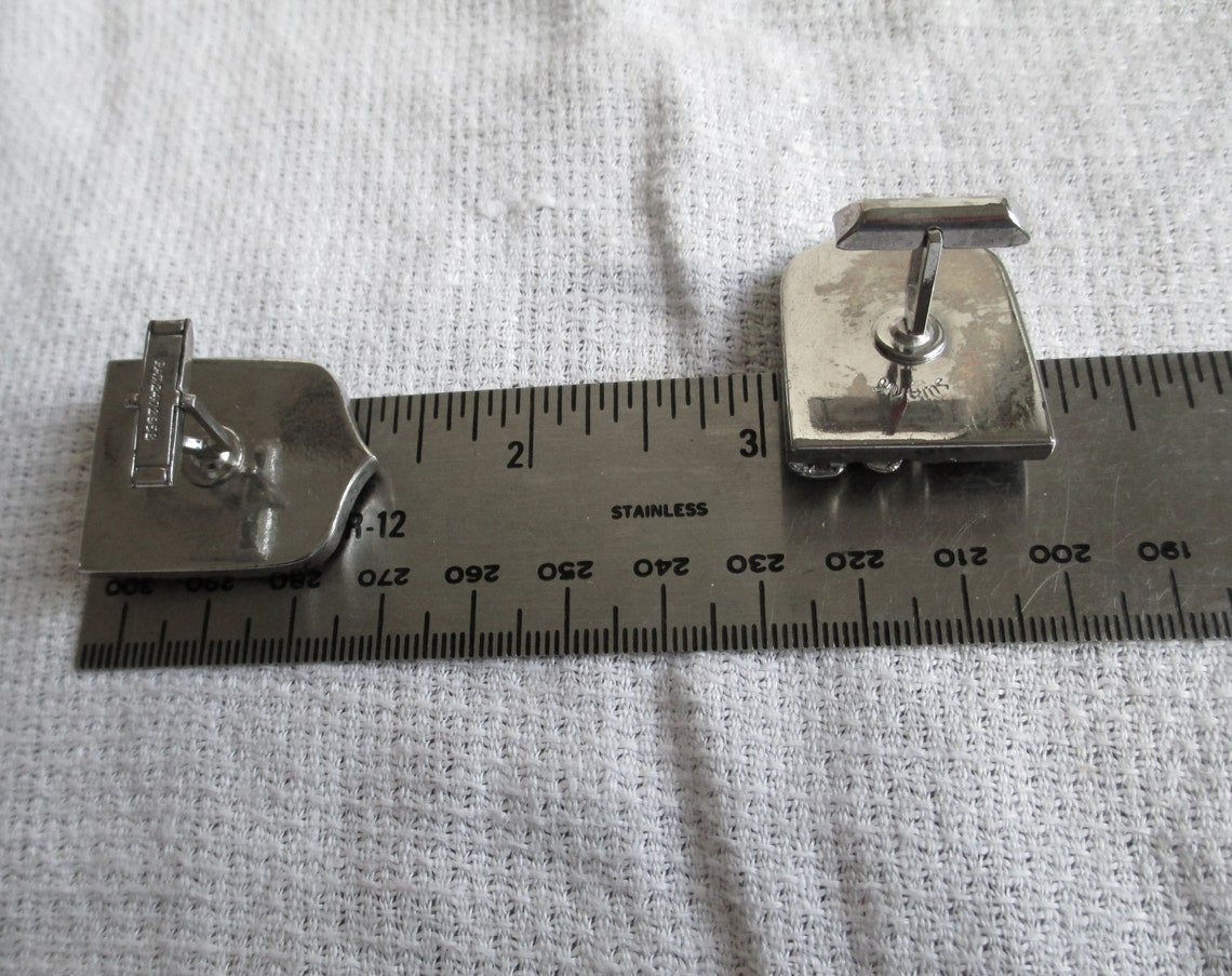 Vintage Swank Designer Collection Silver Enamel Knight on Horse Large ...