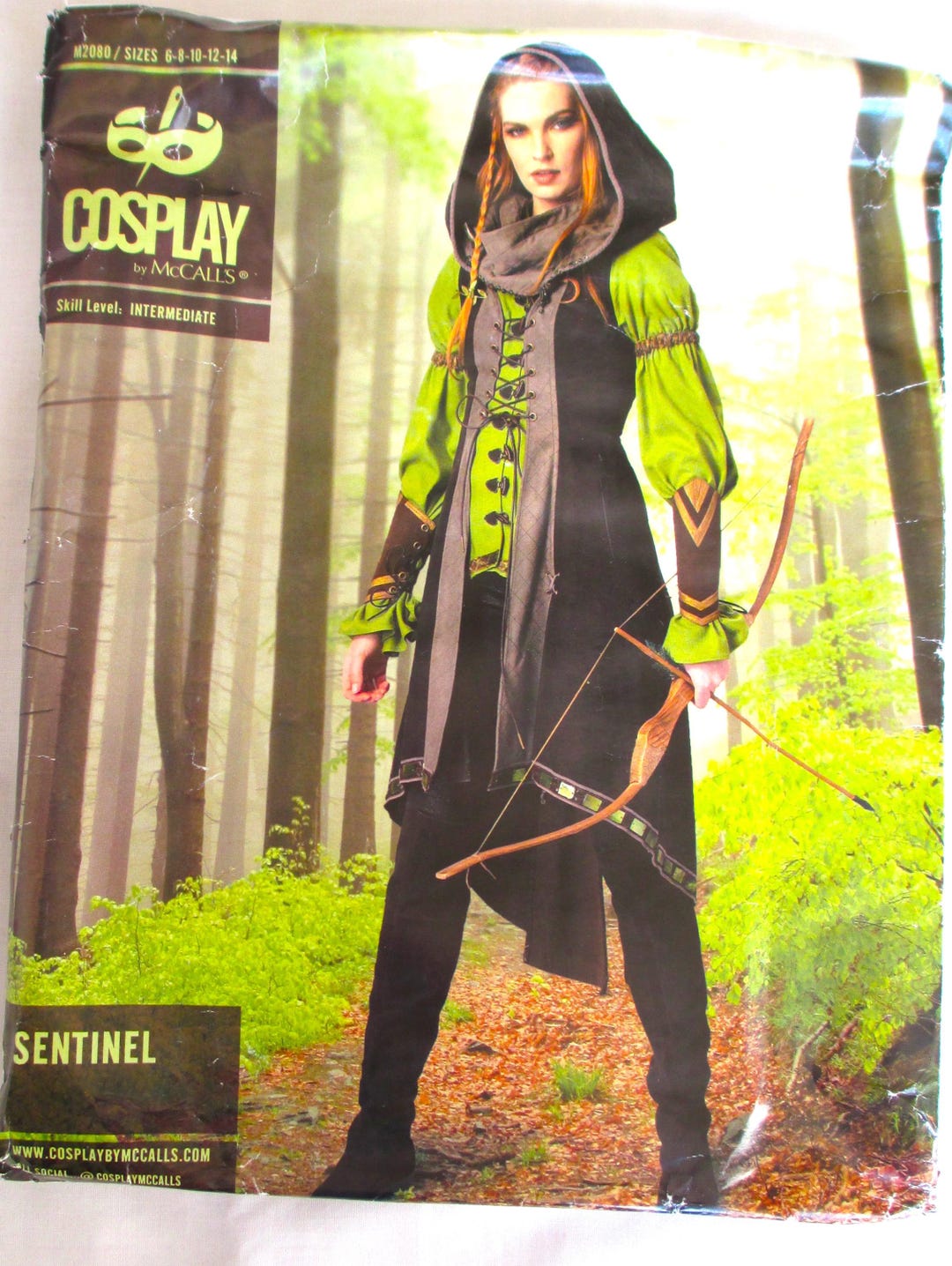 Mccalls Cosplay SENTINEL Costume Sewing Pattern M2080 - Sizes 6-14 ...