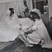 Vintage Photo 1966 Bride in Her Beautiful Wedding Dress Arriving at the ...