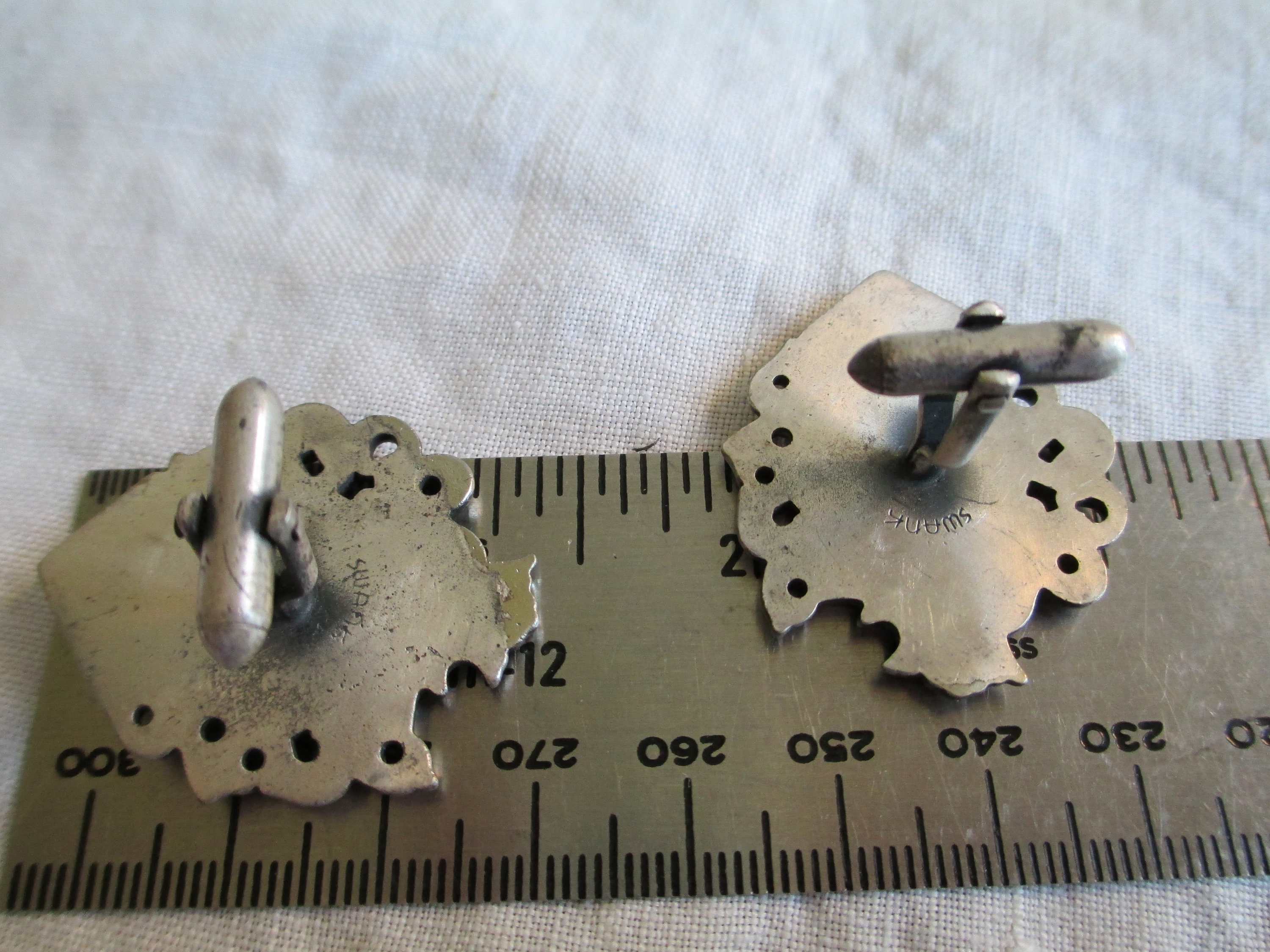 Vintage Swank RARE Royale Designer Collection Knight, Lion and Shield ...