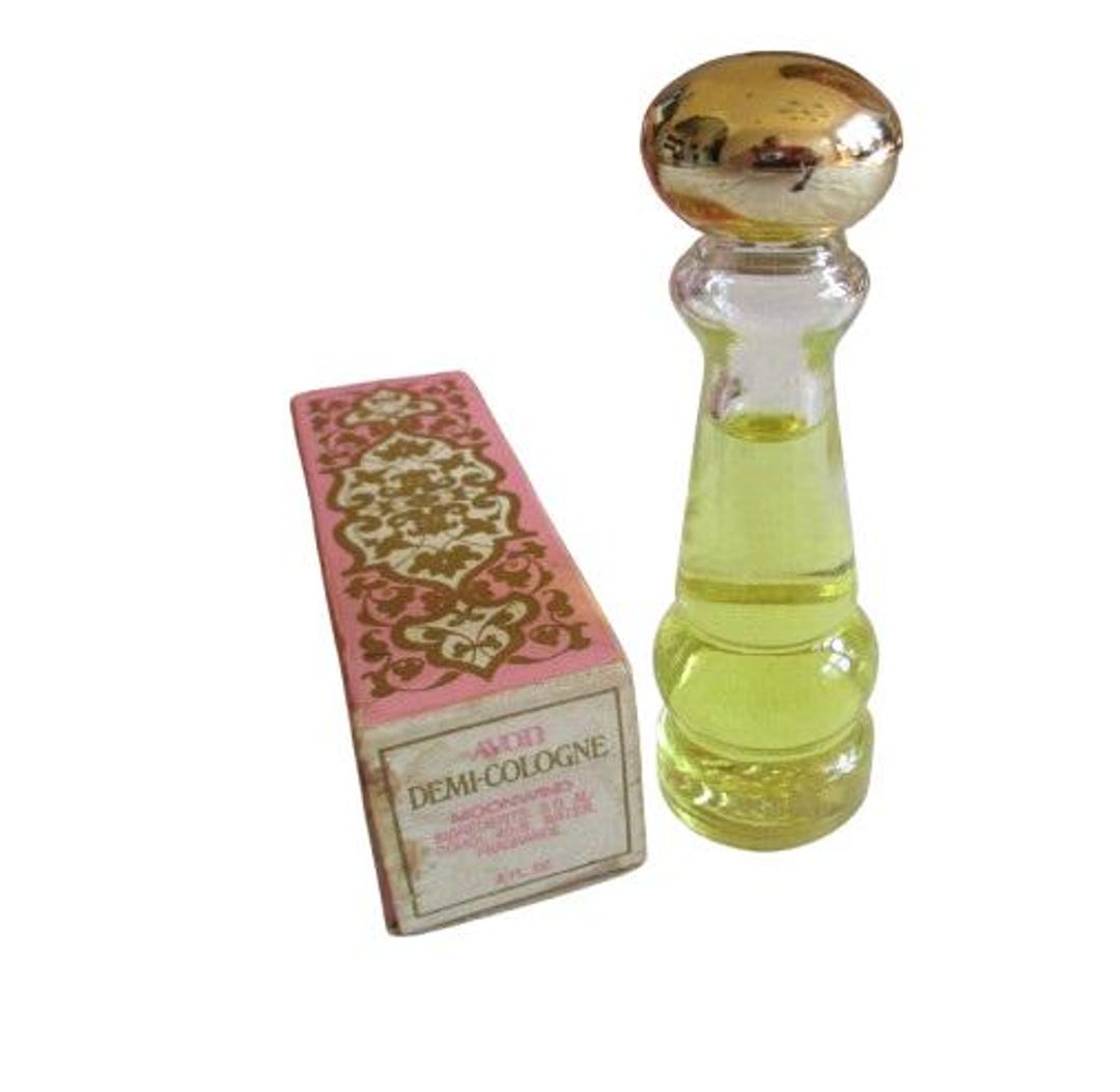 Avon Vintage Demi Cologne Moonwind Cologne and Original Box Vintage ...