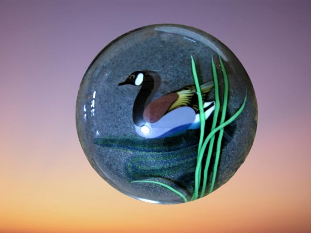Orient & Flume Paperweight Ed Seaira Large Canada Goose Limited Edition ...