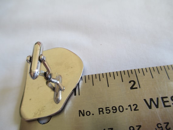 Swank RARE Original Enamel Cheetah Whimsy Cufflinks… - Gem