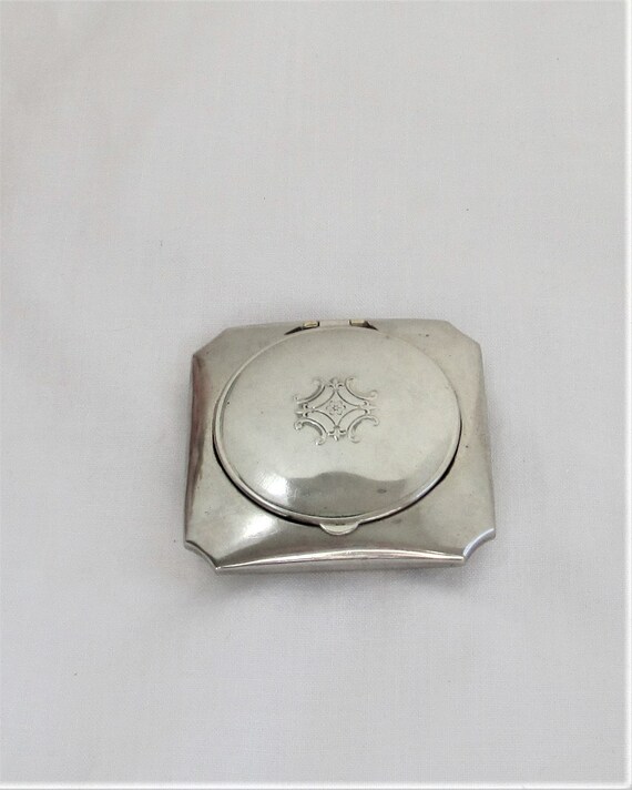 Vintage Compact Silver Loose Powder Compact Silver To… - Gem