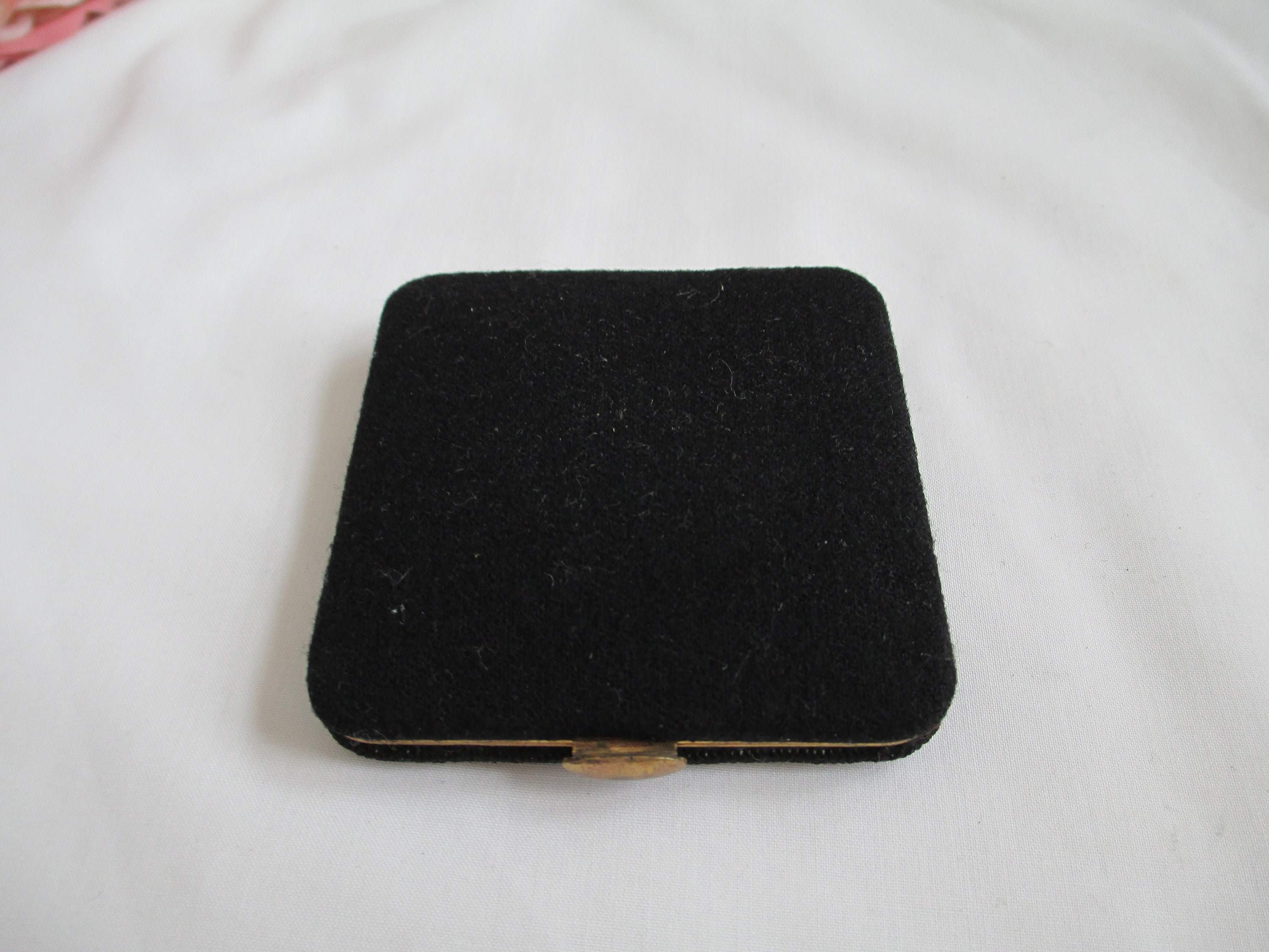 Vintage Compact Austrian Petit Point Powder Compact Unused in Earthy ...