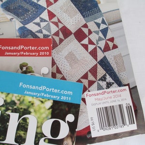 Quilting Fons and Porter Love of Quilting Magazines and Patterns ...