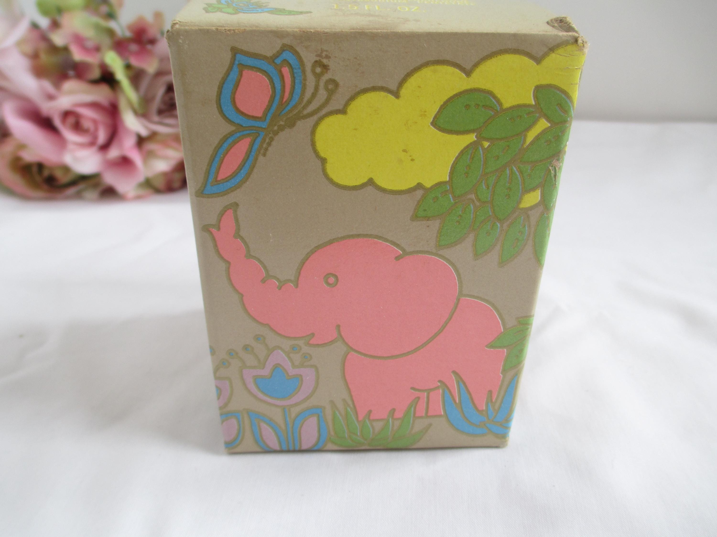 Avon Good Luck Elephant Patchwork Cologne Full Perfume Cologne Decanter ...