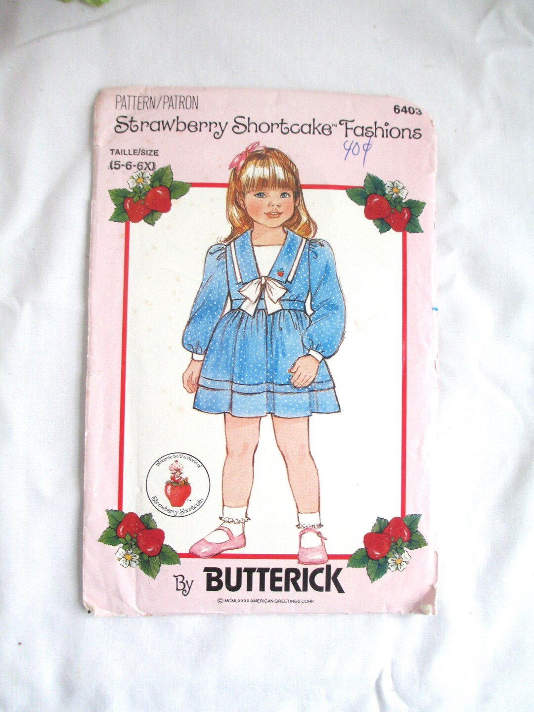Butterick 6403, Sewing Pattern 5-6X Girls Dress Mid Knee Dress, Collar ...