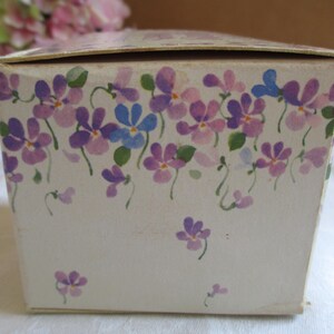 Avon Vintage Raining Violets Full Decanter Cologne Gelee in Original ...
