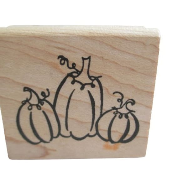 Autumn Rubber Stamp - Etsy