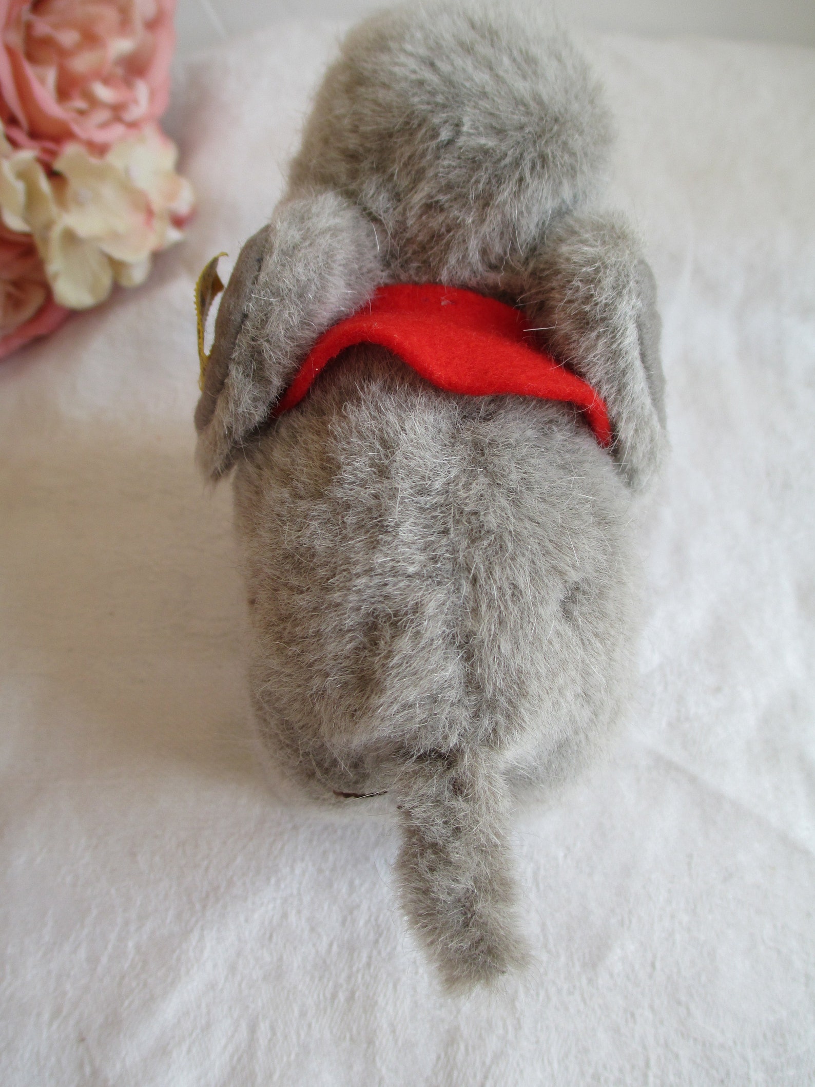 Vintage Steiff Elephant Ear Button Tag Mohair Adorable | Etsy