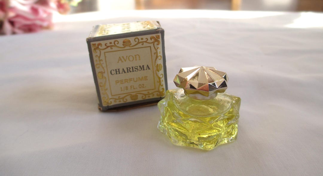 Avon Charisma 1/8 Oz Perfume Cologne Decanter in Original Box Full ...