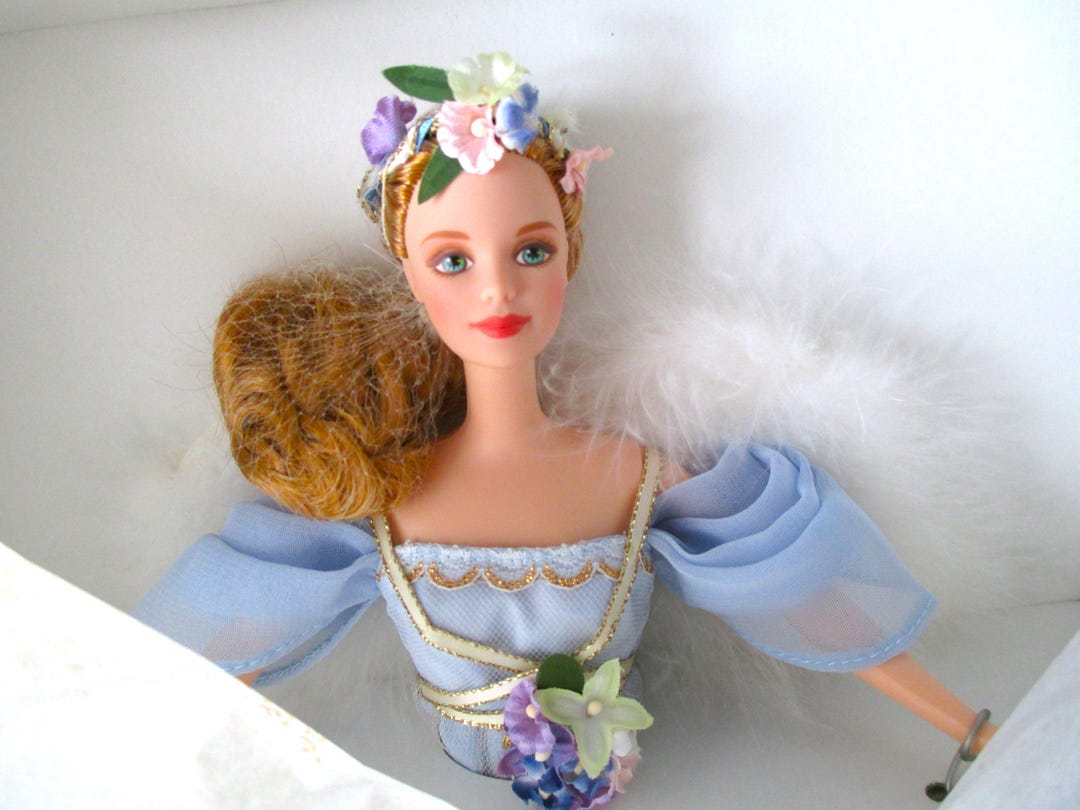 Barbie Doll Vintage Harpist Angel Barbie Angels of Music Collection ...