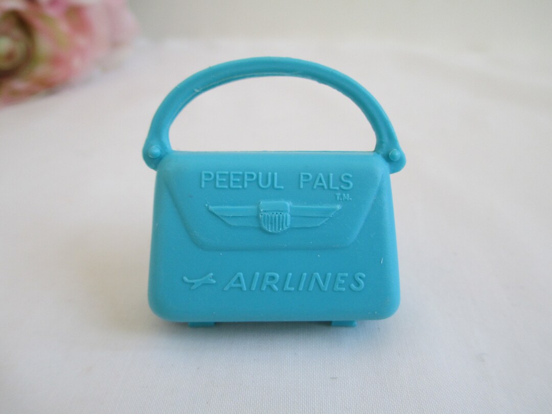Vintage 1960s Whitman Peepul Pals Sally Stewardess Blue Airlines ...