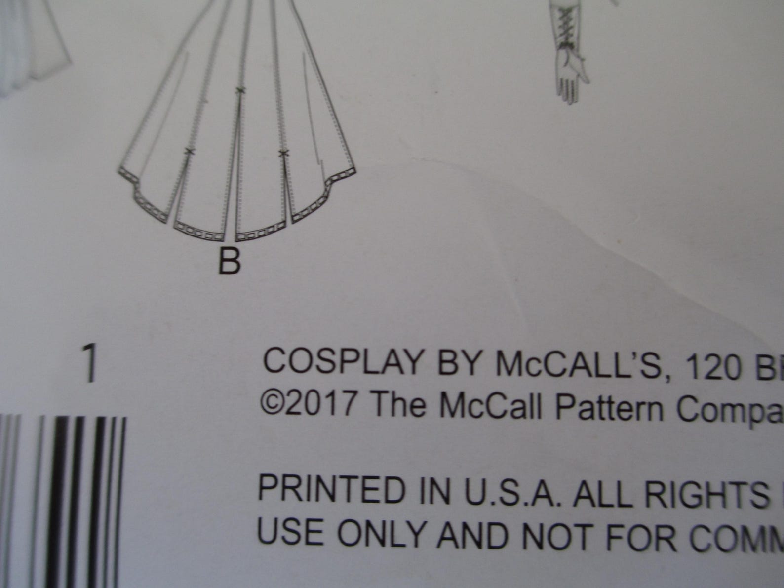 Mccalls Cosplay SENTINEL Costume Sewing Pattern M2080 - Sizes 6-14 ...