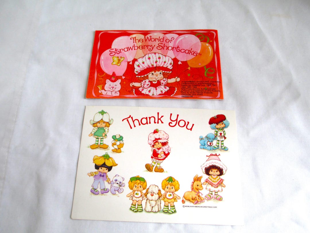 Strawberry Shortcake 1980s Kenner the World of Strawberry Shortcake ...