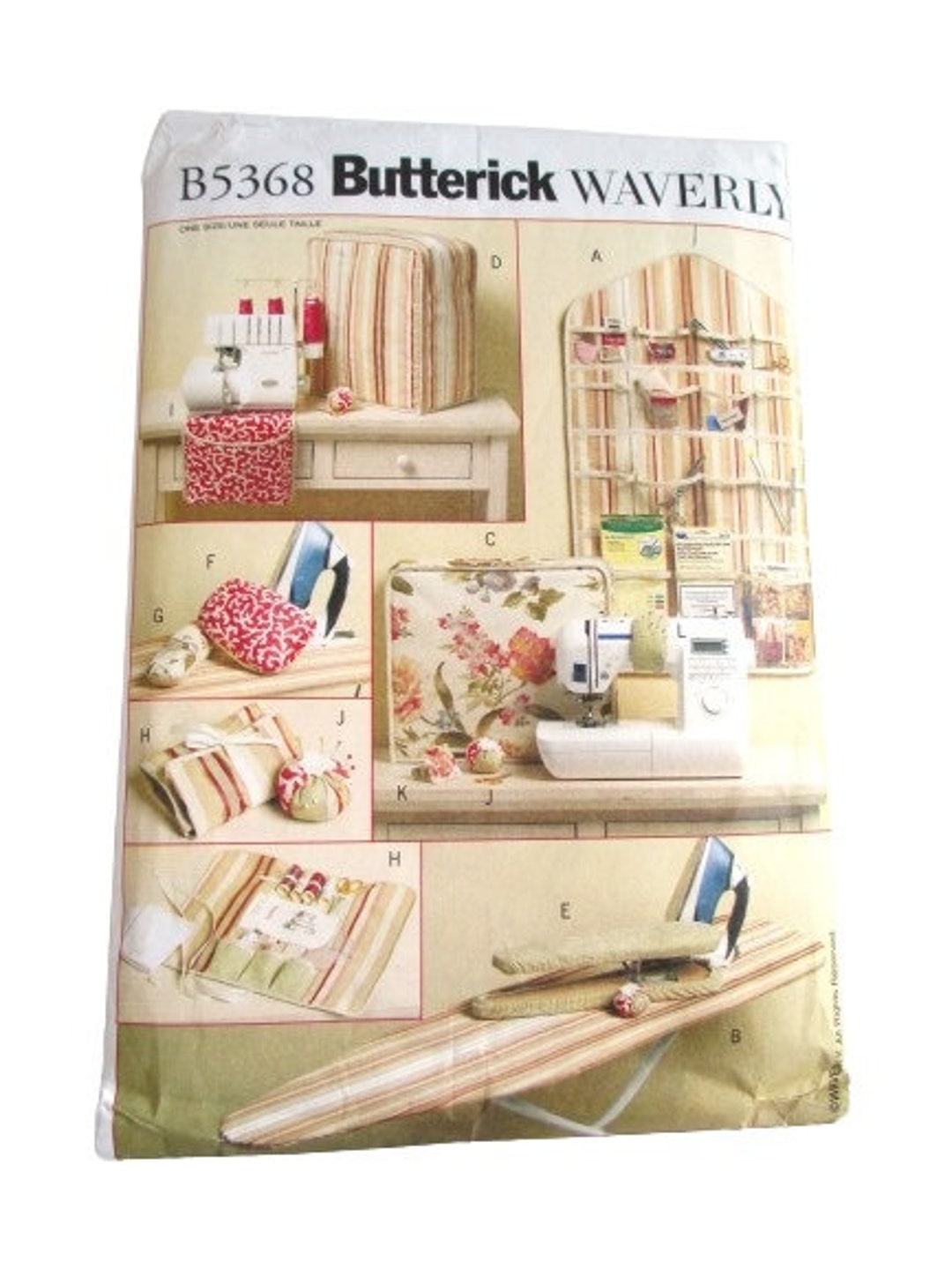 Butterick Waverly Crafts Pattern B5368 - Sewing Machine and Serger ...