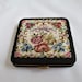 Vintage Compact Austrian Petit Point Powder Compact Unused in Earthy ...