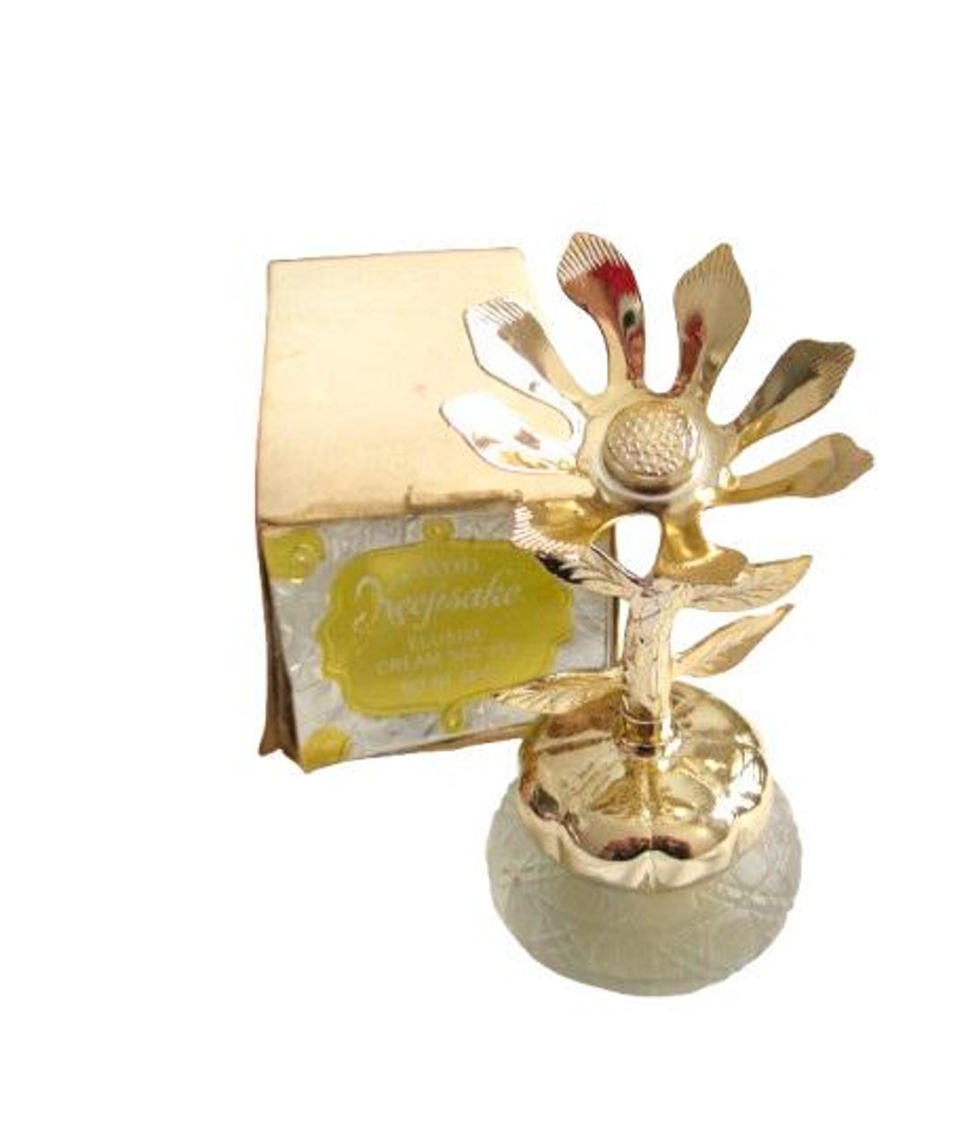 Avon Vintage Keepsake Charisma Cream Sachet With Jewelry/ring Holder ...