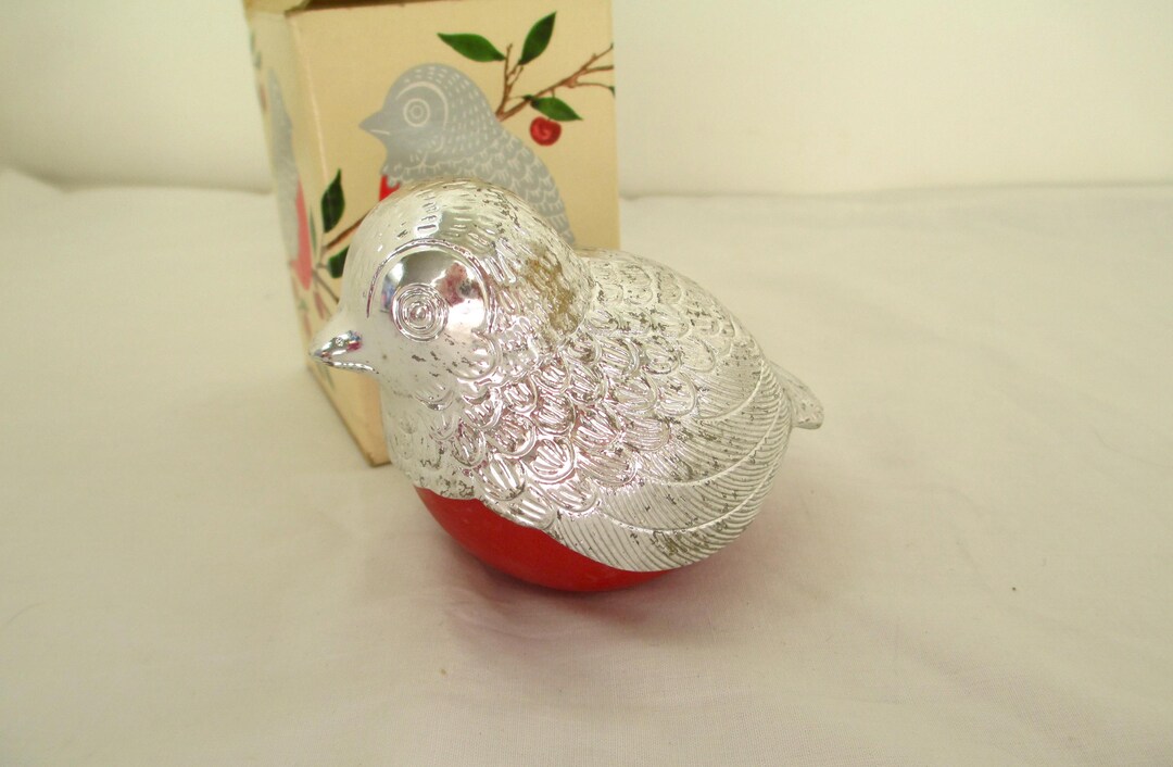 Avon Robin-red Breast Decanter With Bird of Paradise Cologne ...