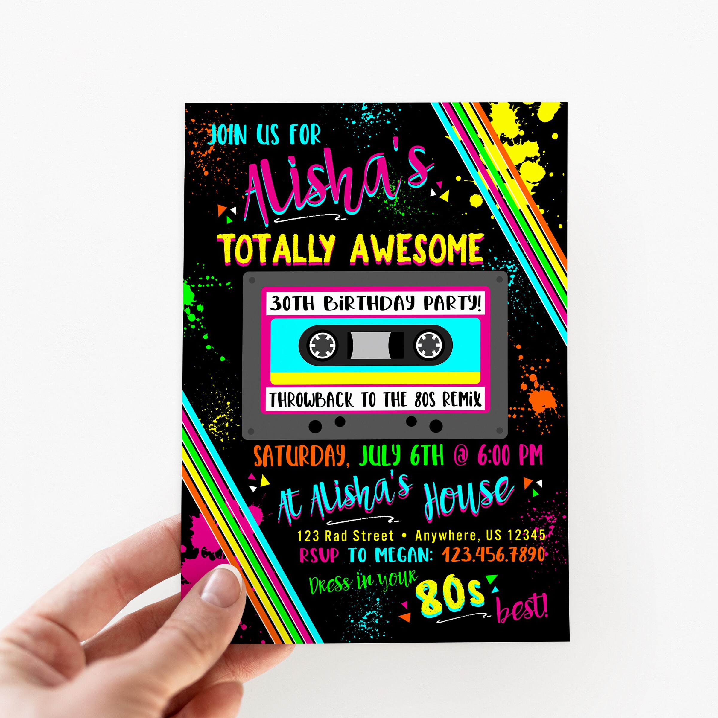 Ghostbusters Happy Birthday 80s Child Born in the 80s A Team 80s Theme ...